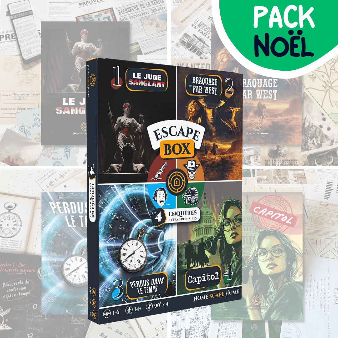 Escape Game à la Maison #1 - Jeux Home Scape Home - Adultes & Kids