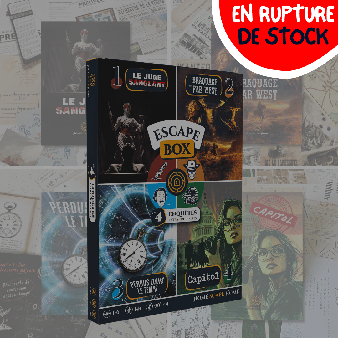 Escape Game à la Maison #1 - Jeux Home Scape Home - Adultes & Kids