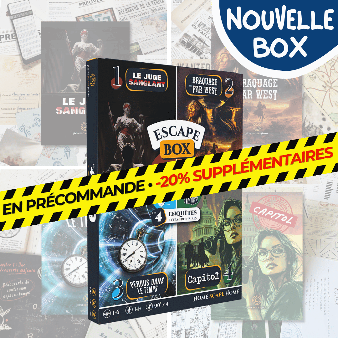 Escape Game à la Maison #1 - Jeux Home Scape Home - Adultes & Kids